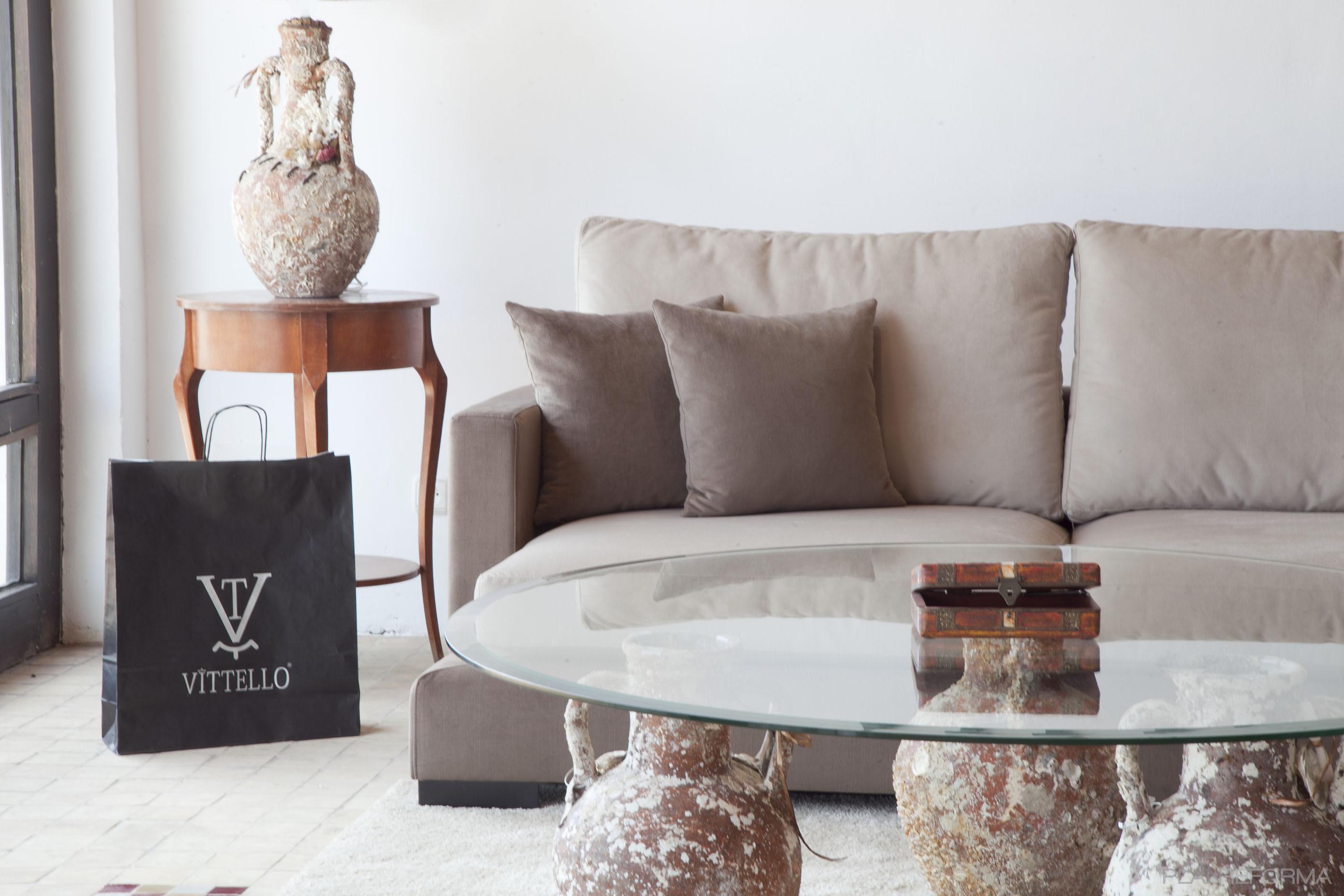 Salon Estilo moderno Color beige
