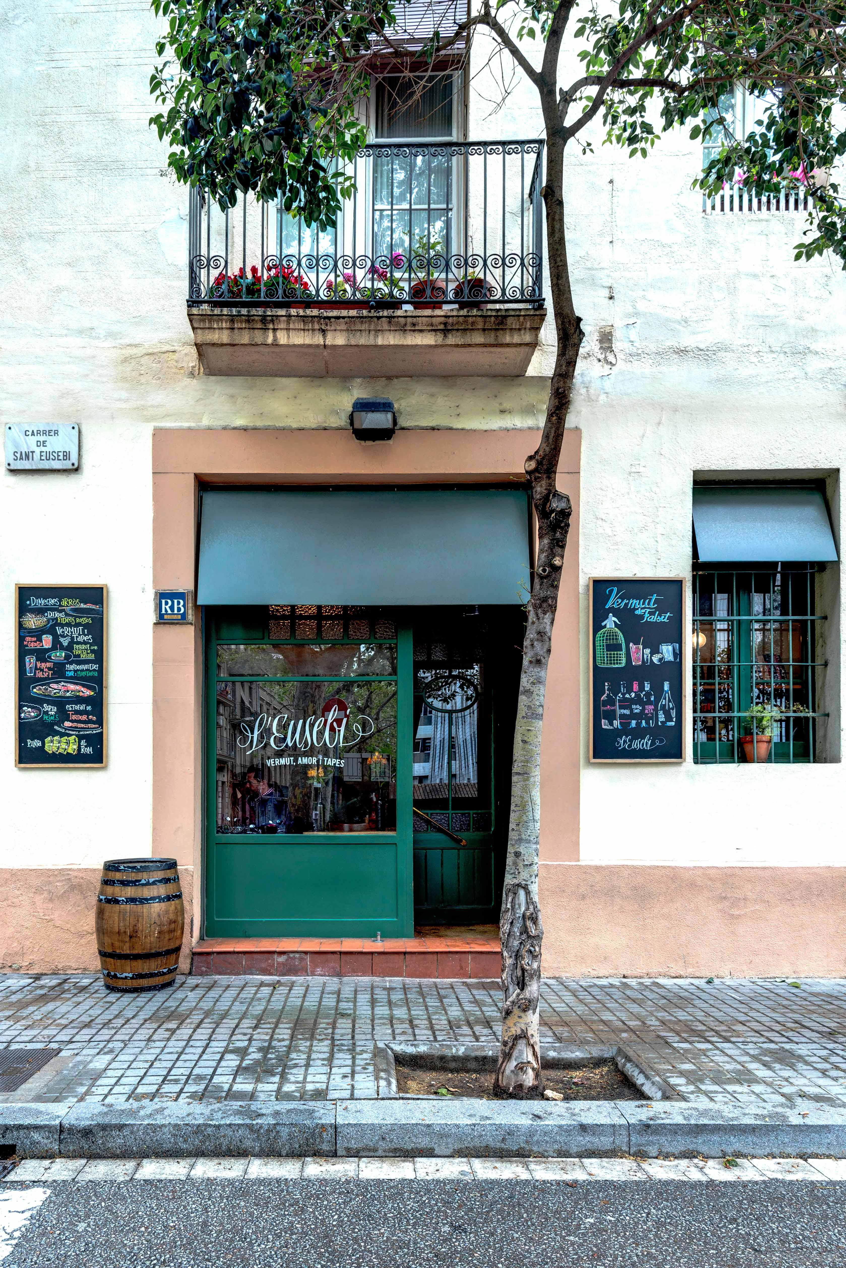 Bar Estilo vintage Color verde