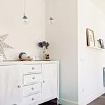 Salon Estilo vintage Color blanco, plateado